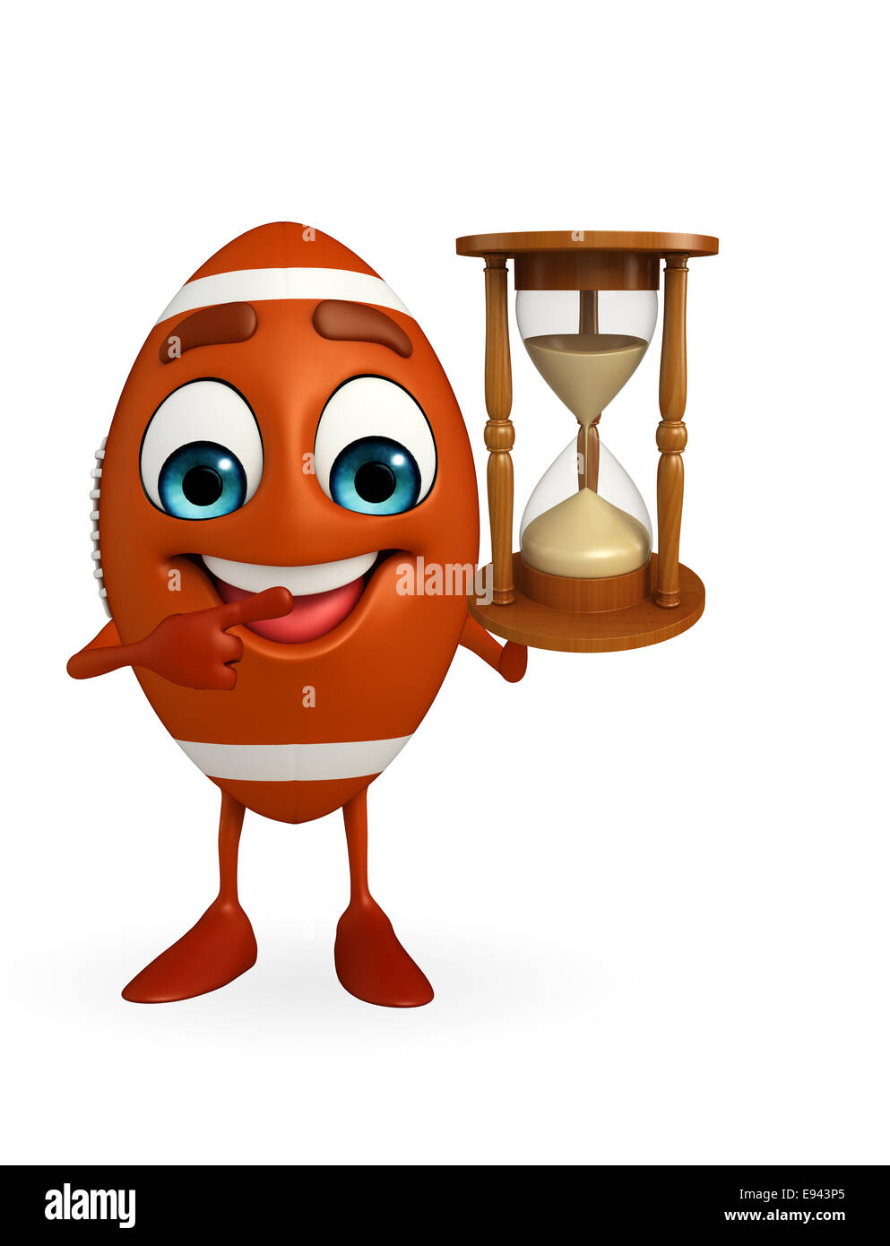 Fitness clock character cartoon hi-res stock photography and images - Alamy