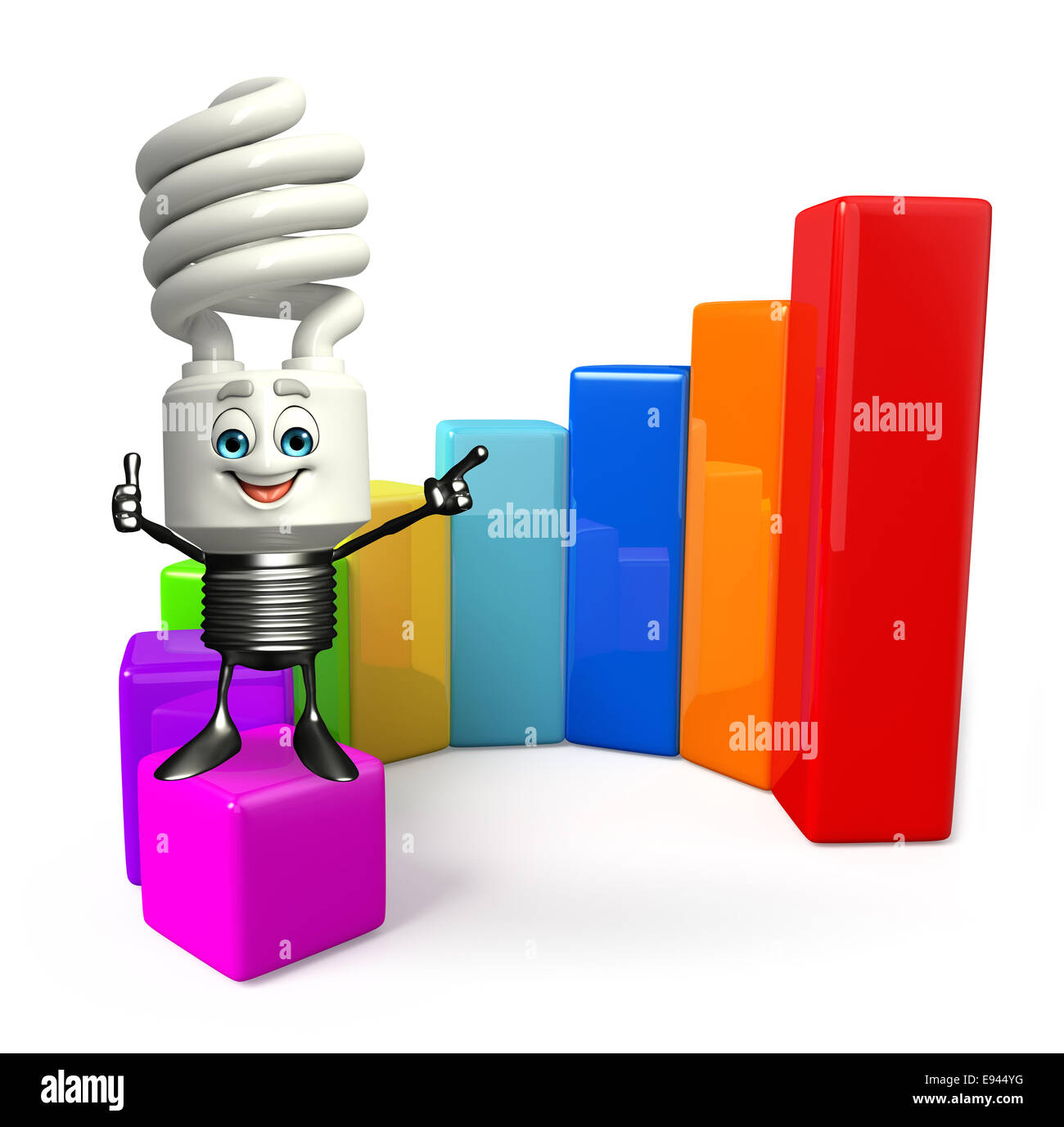 Illustration white character circular graph hi-res stock photography ...