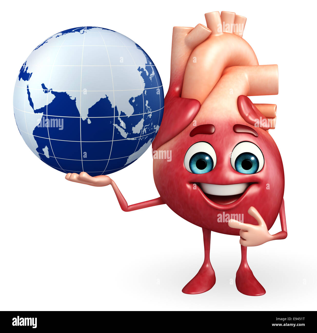 Heartbeat of the planet Cut Out Stock Images & Pictures - Alamy
