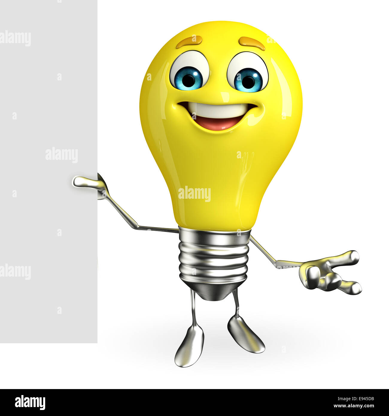 Cartoon character light bulb display hi-res stock photography and ...