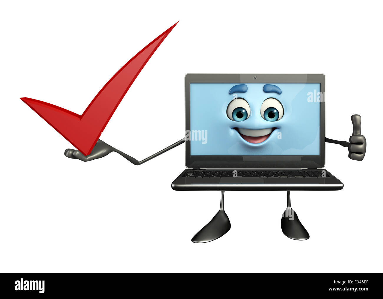 Laptop sign Cut Out Stock Images & Pictures - Alamy