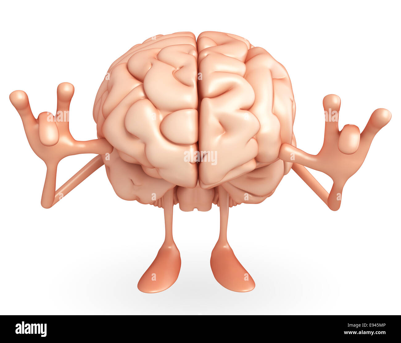 Funny Human Brain Cartoon