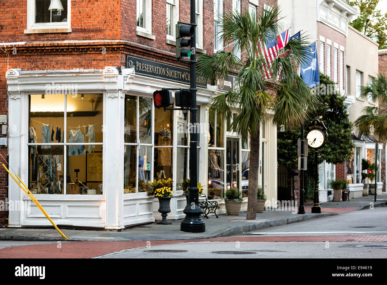 Preservation Society of Charleston shop along King Street in historic ...