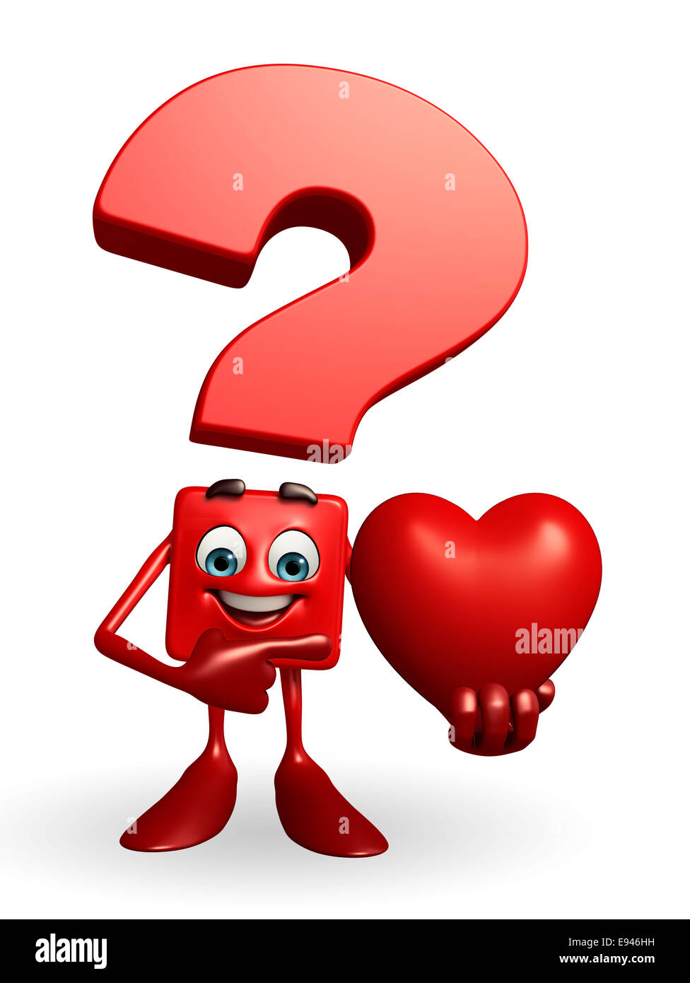 Heart question mark hi-res stock photography and images - Alamy