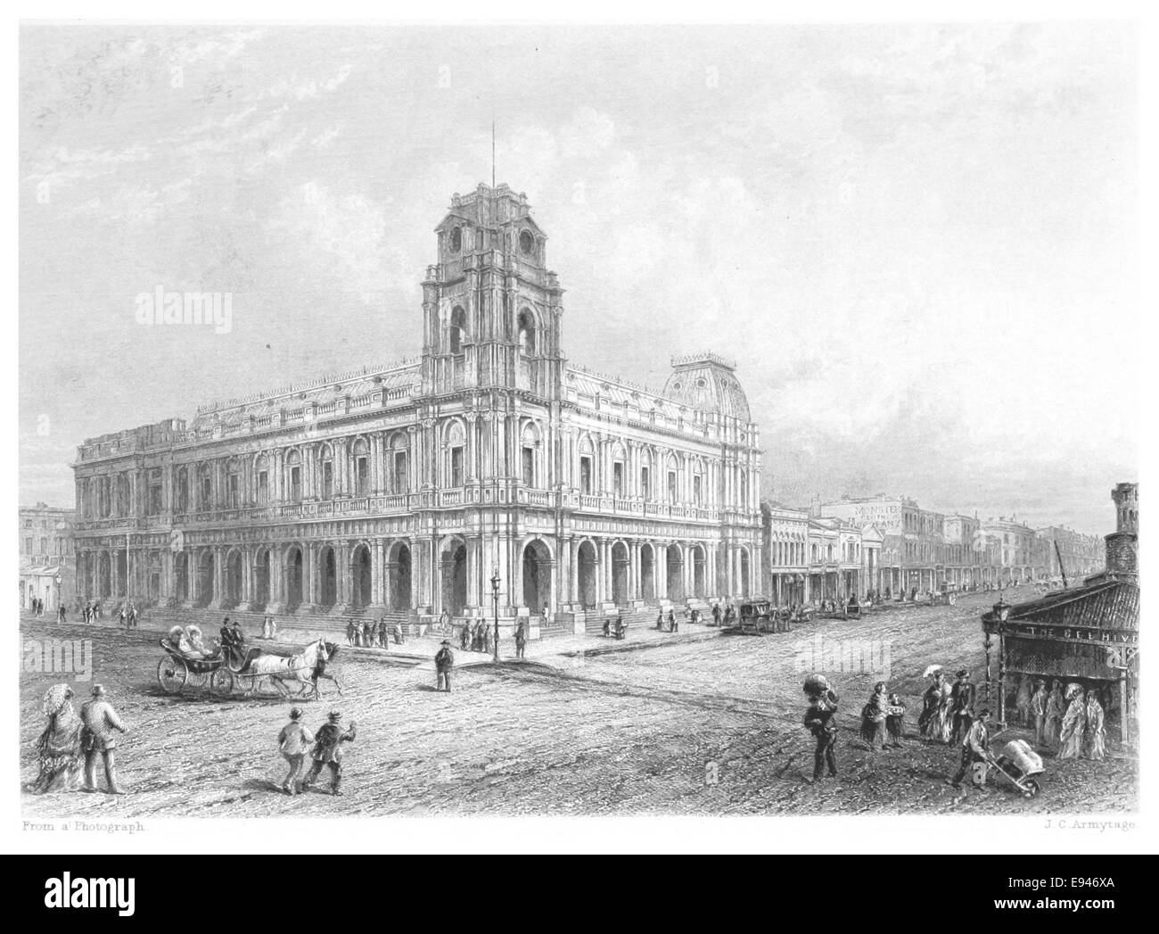 Melbourne post office hi-res stock photography and images - Alamy