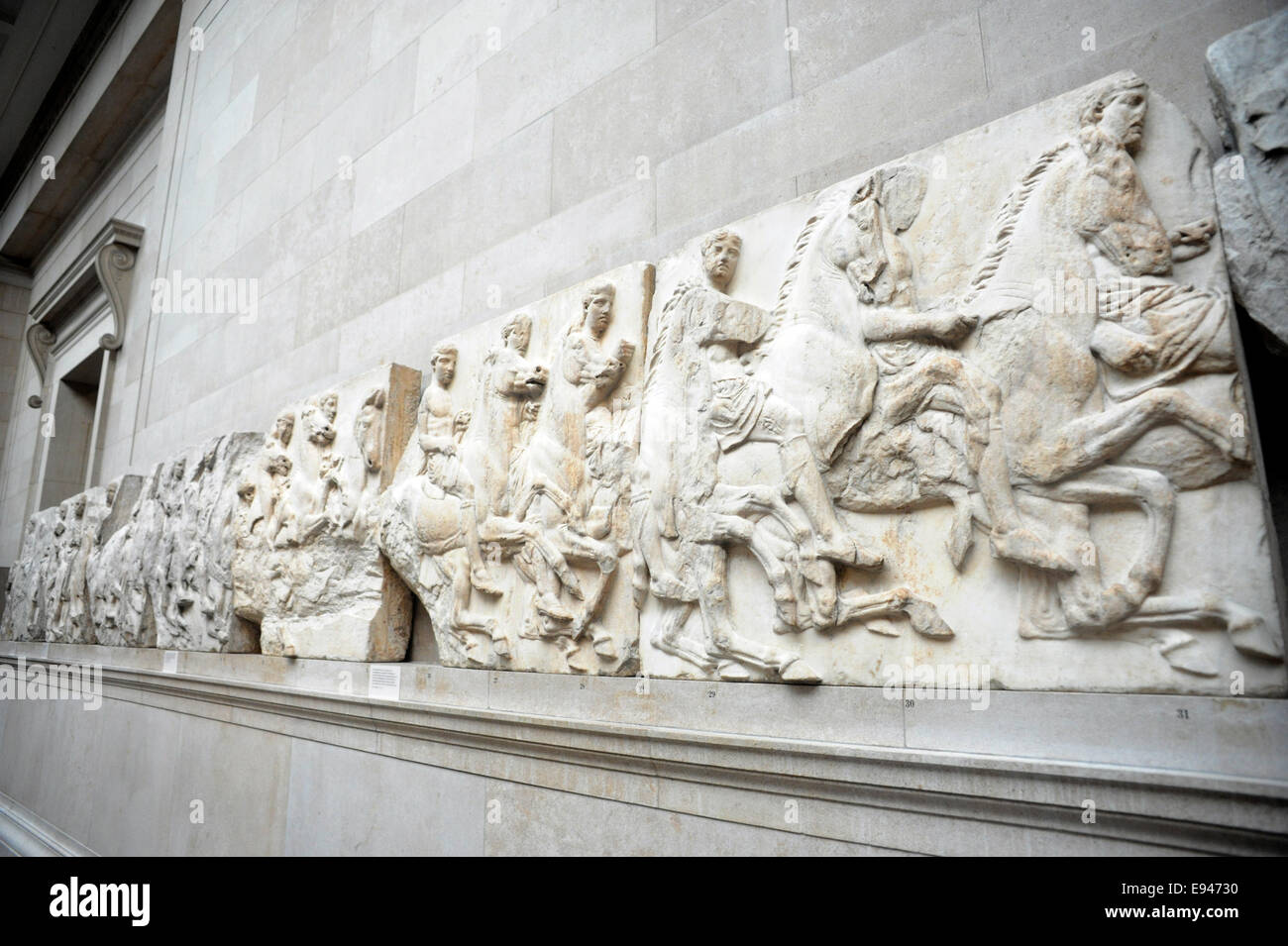London, UK, 19 October 2014, Greece lays claim to Elgin Marbles as ...