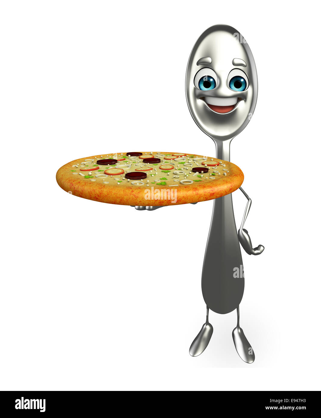 Three dimensional render pizza hi-res stock photography and images - Alamy