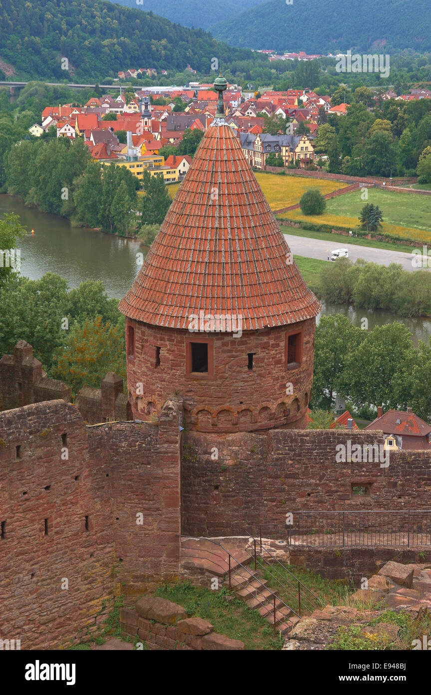 Wertheim, Wertheim castle, Main River, Main-Tauber, Romantische Strasse ...