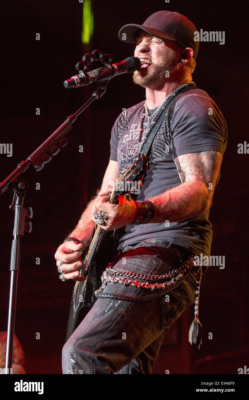 Madison, Wisconsin, USA. 16th Oct, 2014. Country musician BRANTLEY ...
