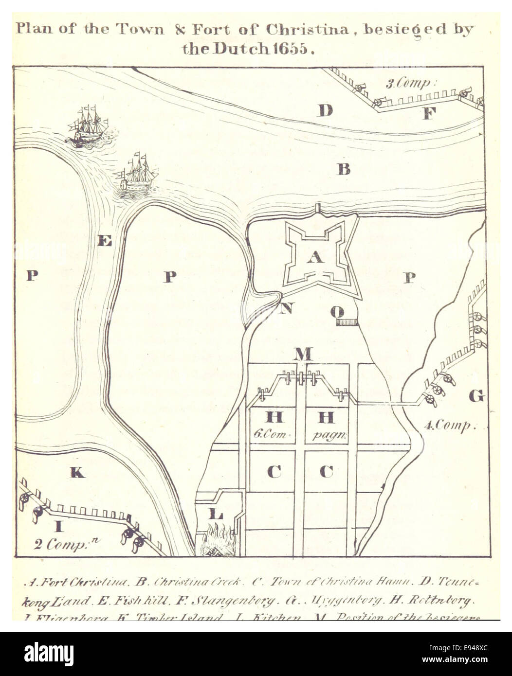 This 1834 publication by Campanius explores the history of New Sweden ...