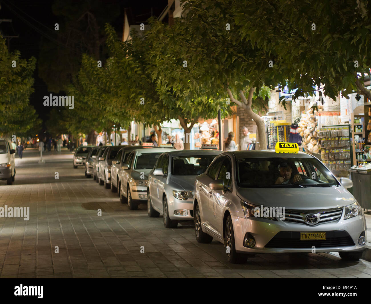 Greek public transport hi-res stock photography and images - Alamy