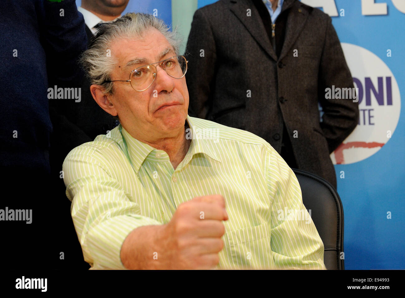 Umberto bossi hi-res stock photography and images - Alamy