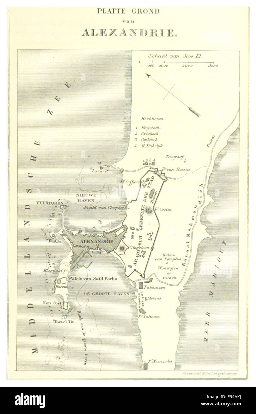 Ancient alexandria map hi-res stock photography and images - Alamy