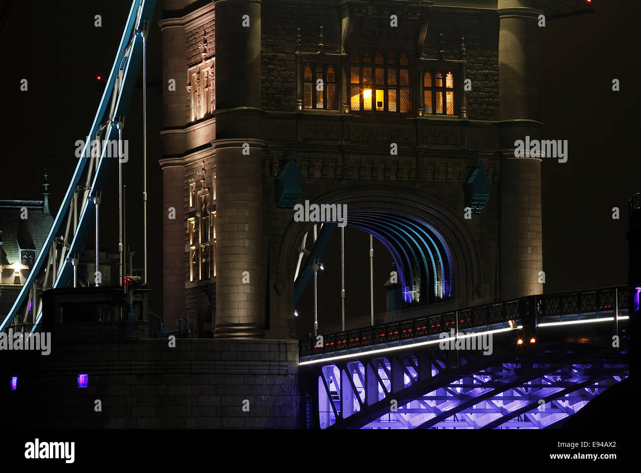 Tower Bridge SE1, Tower Bridge (built 1886–1894) is a combined bascule ...