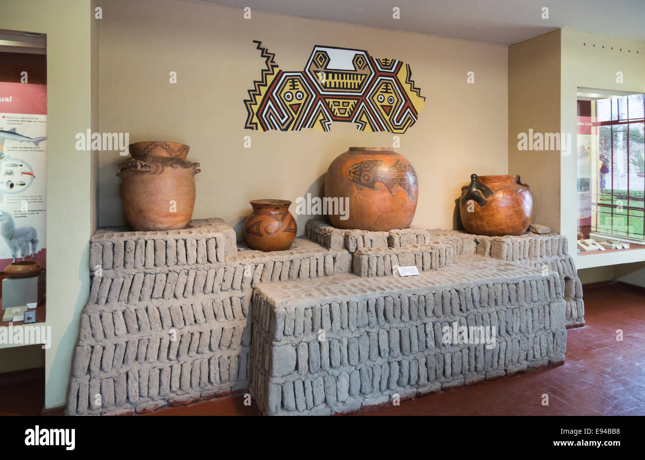 Ancient Lima Culture Pre Inca Pottery High Resolution Stock Photography ...