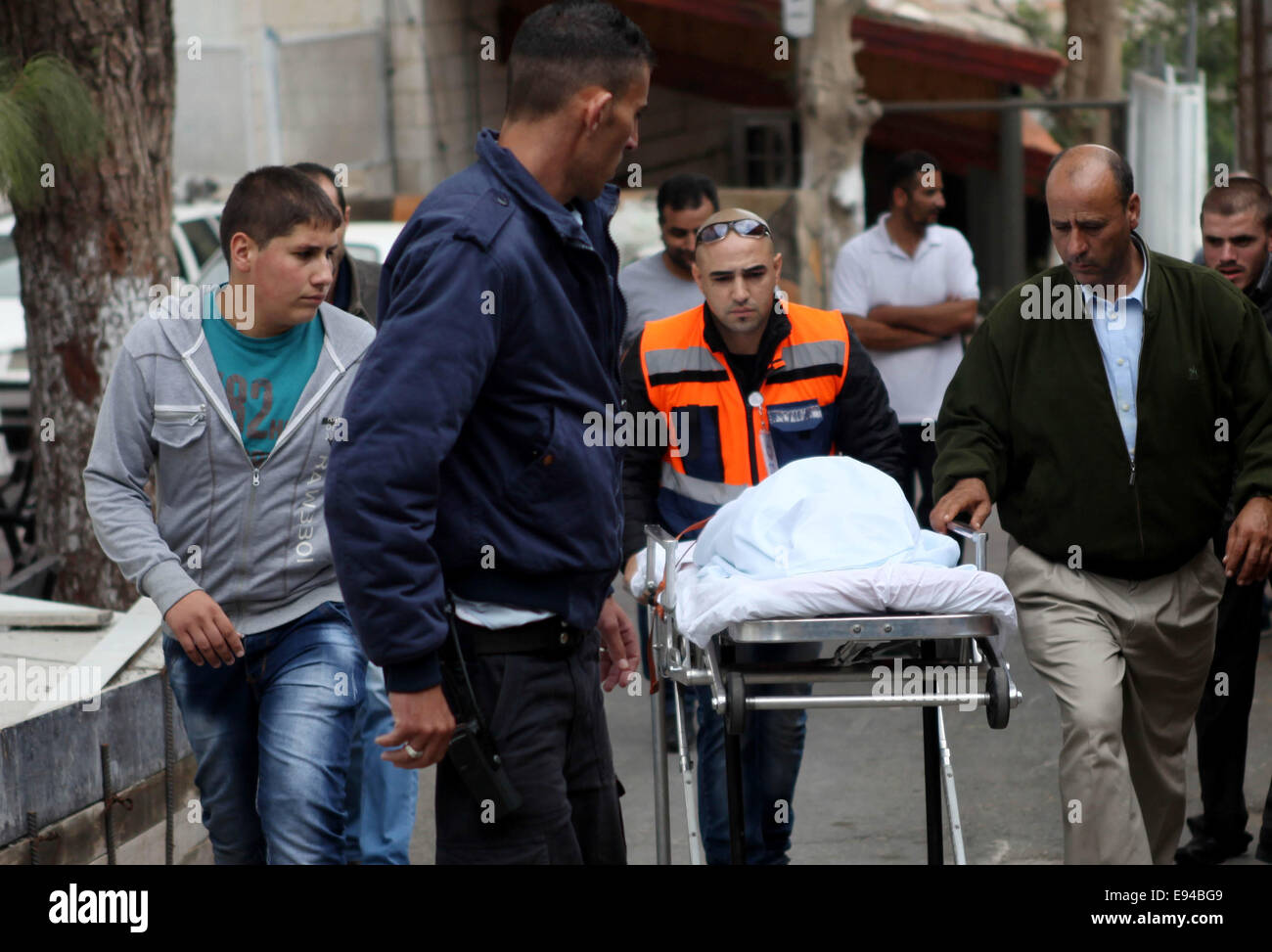 Ramallah, West Bank, Palestinian Territory. 20th Oct, 2014. Medicals ...