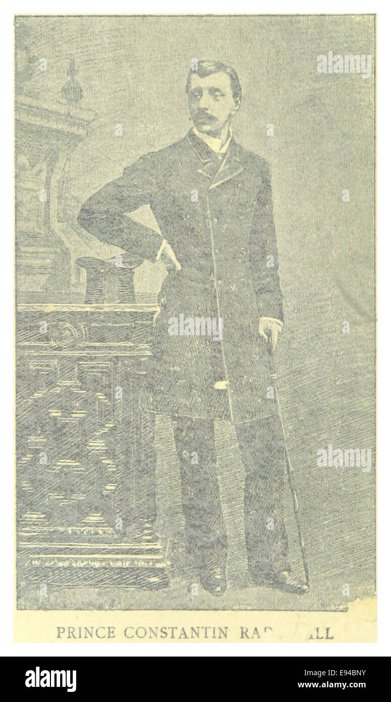 This 1892 illustration by Dumont depicts Prince Constantin Radziwill ...