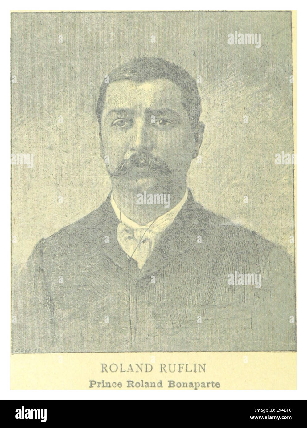 Illustration from Dumont's 1892 work, depicting Prince Roland Bonaparte ...