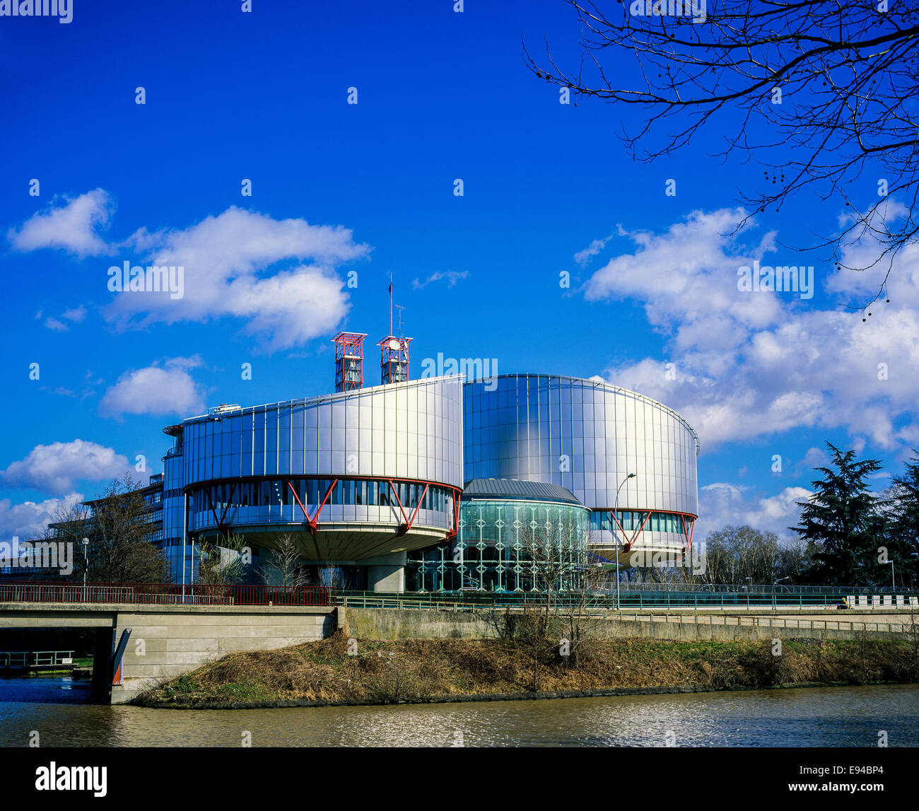 Strasbourg, European Court of Human Rights building, Cour Européenne ...
