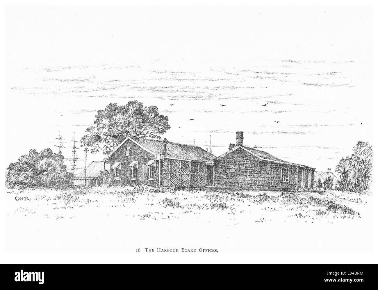 DURBAN (1891)077 The Harbour Board Offices Stock Photo - Alamy