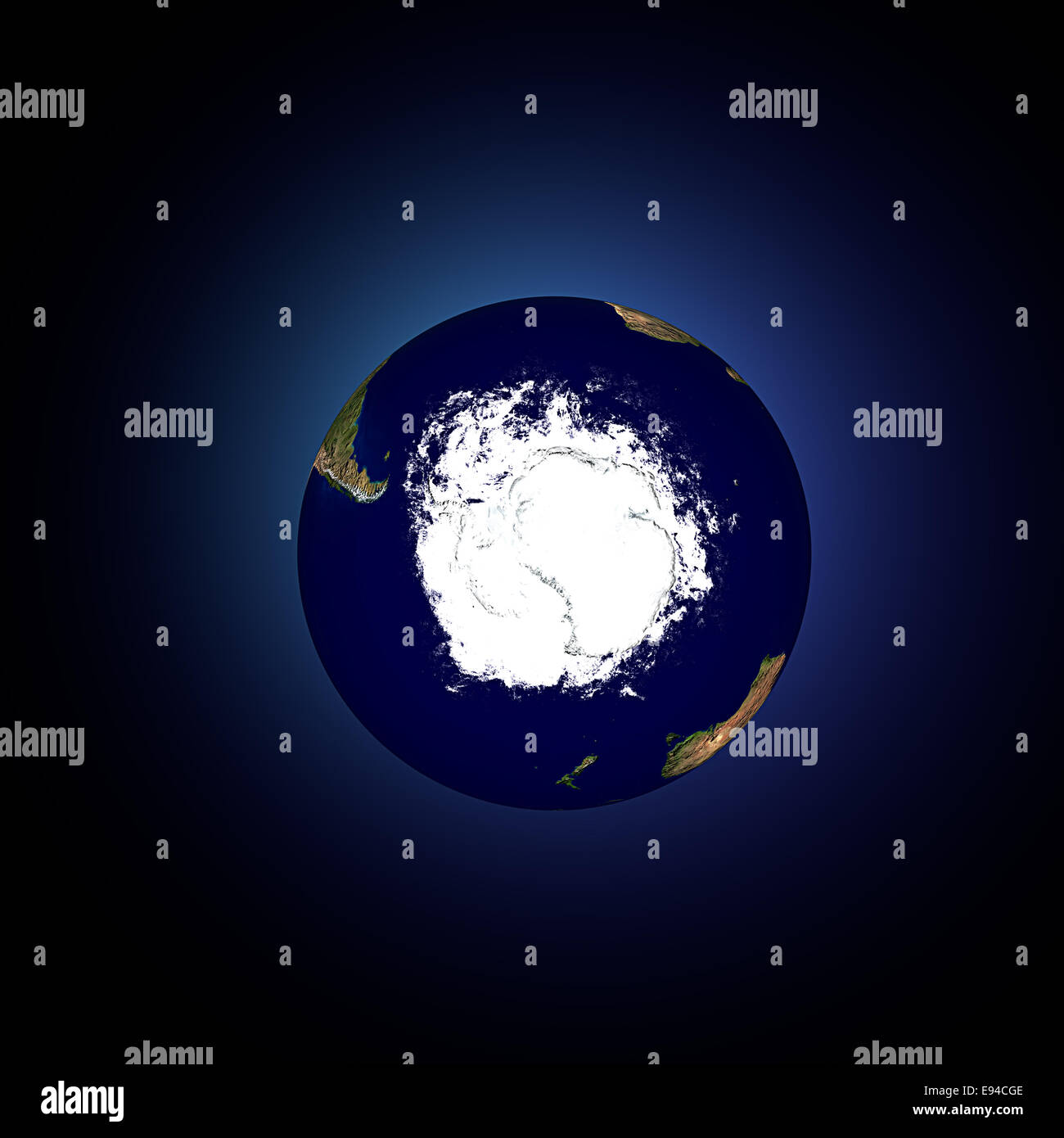 Antarctica from space hi-res stock photography and images - Alamy