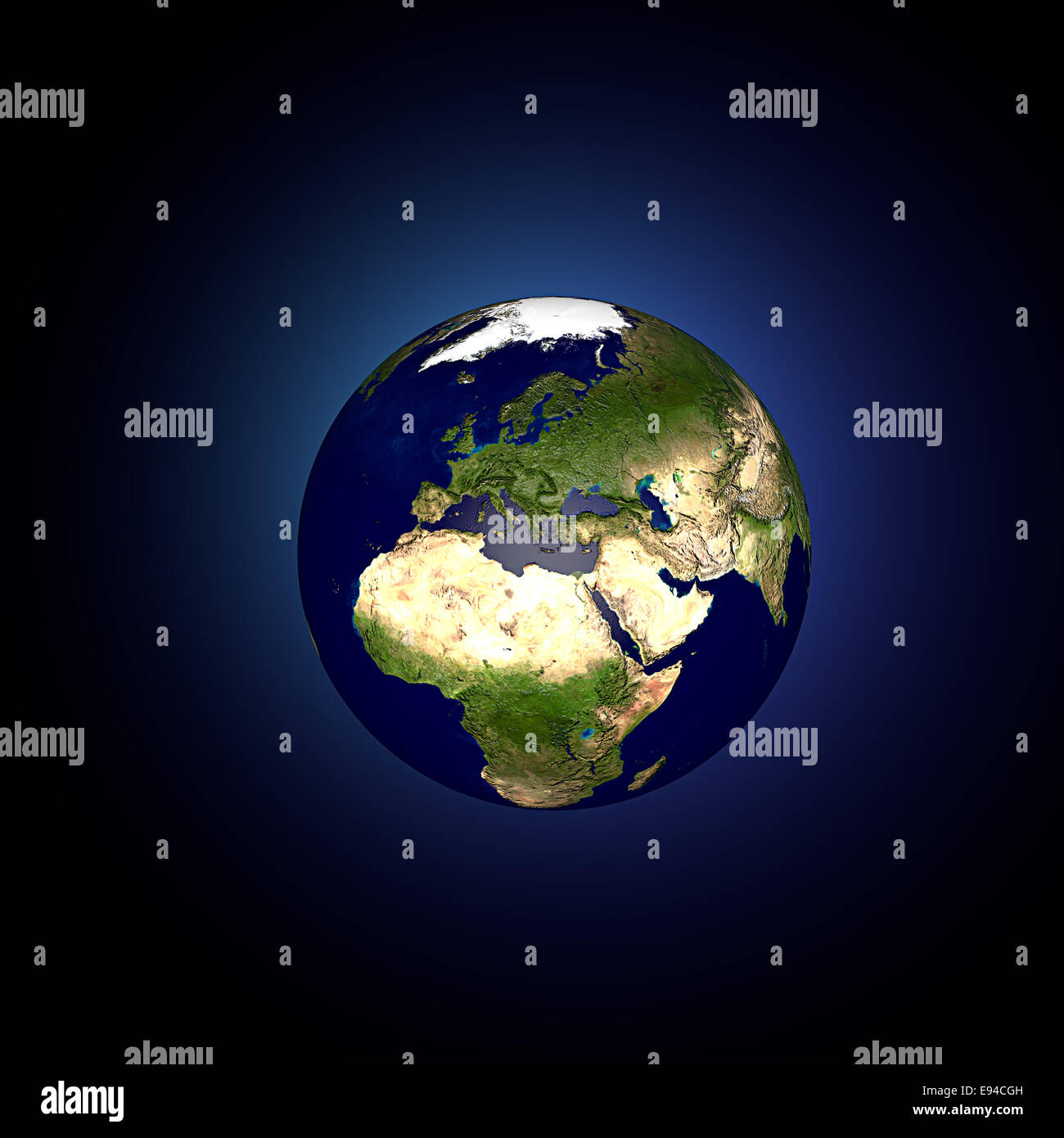 Middle europe map relief hi-res stock photography and images - Alamy