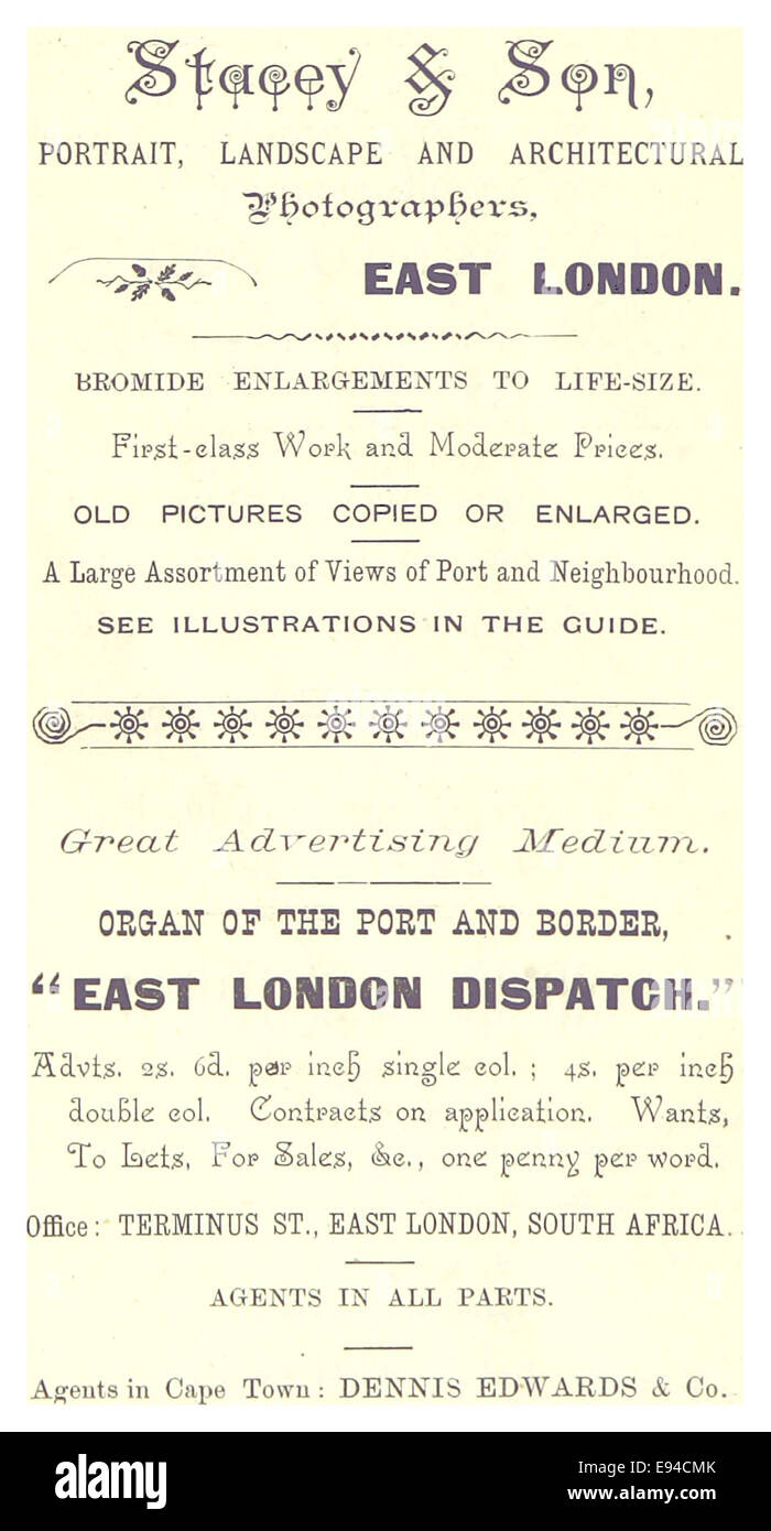 Old advertisements Cut Out Stock Images & Pictures - Alamy