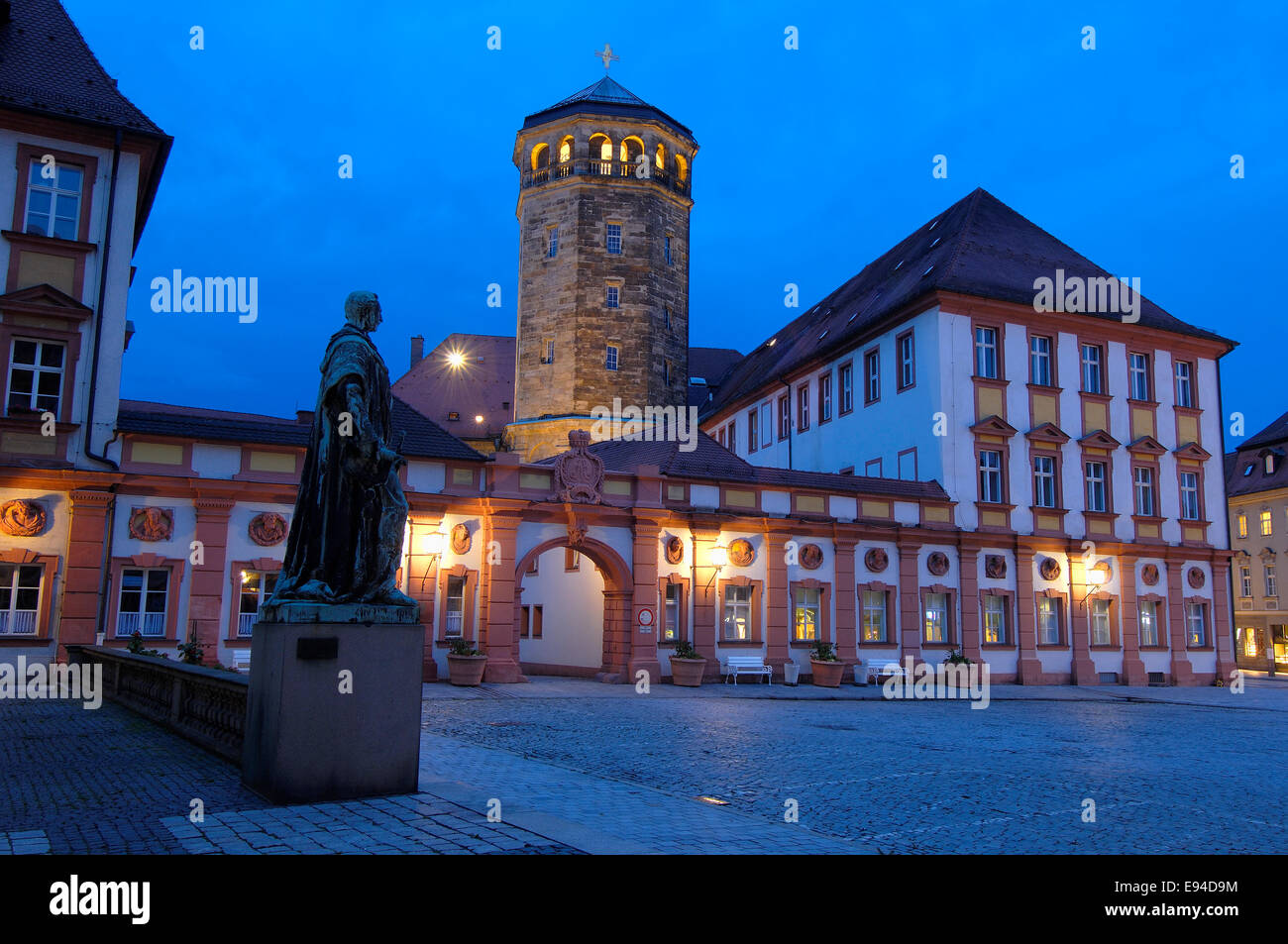 Bayreuth, Altes Schloss, Old Castle, Maximilian street, Upper Franconia ...