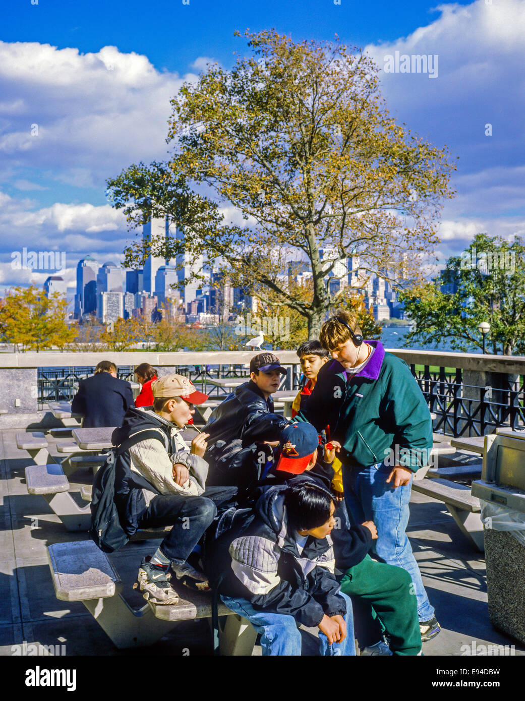 World trade center twin towers pre 9 11 hi-res stock photography and ...