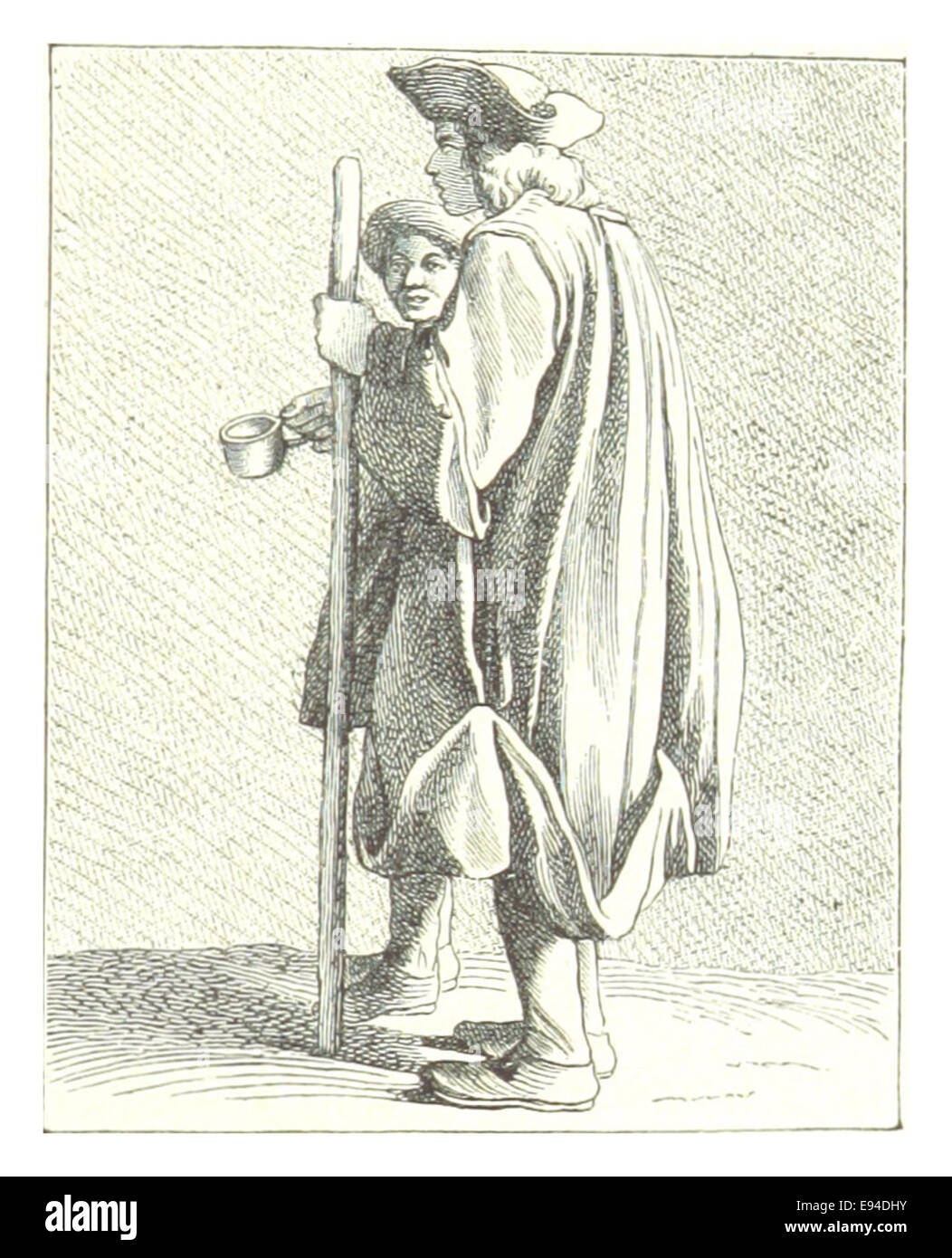 This 1887 illustration from Fournel's work depicts a historical scene ...