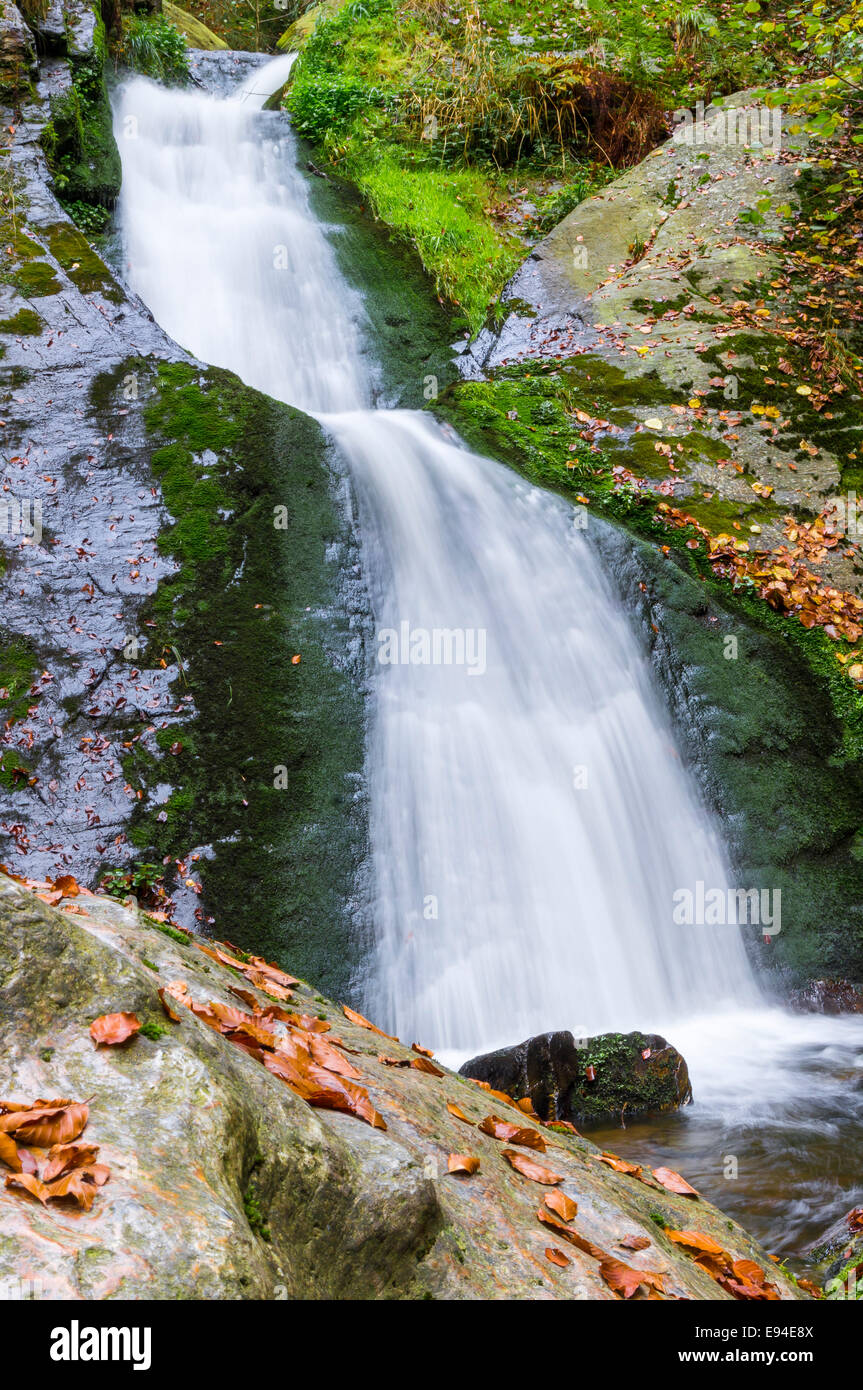 Waterfall in Resov, Czech Republic Stock Photo - Alamy