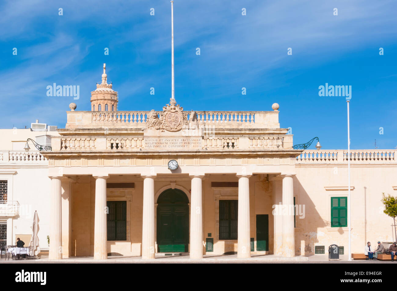 The Main Guard Building in Valletta, the capital of Malta and the ...