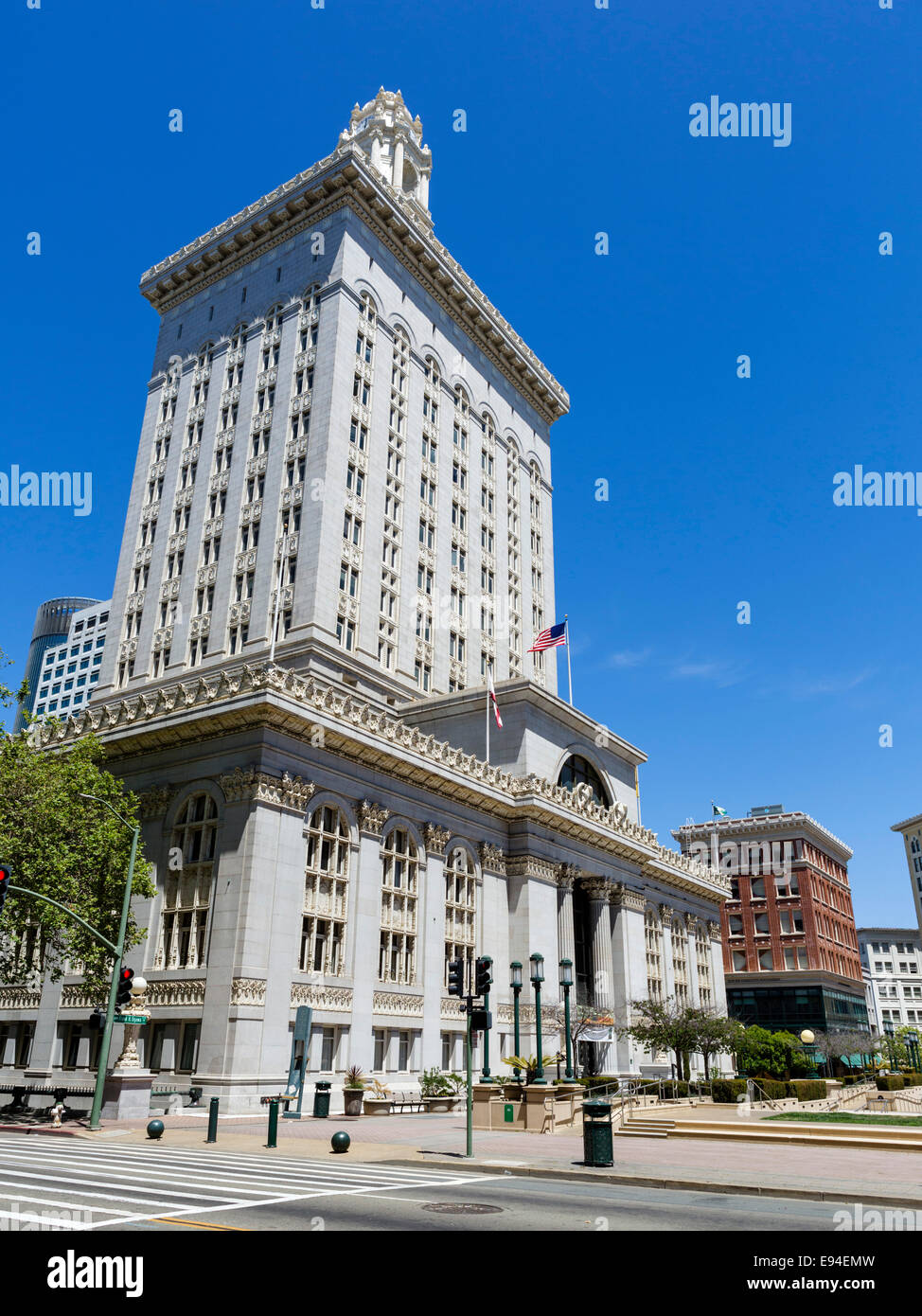 City Hall, Frank H Ogawa Plaza, Oakland, Alameda County, California ...