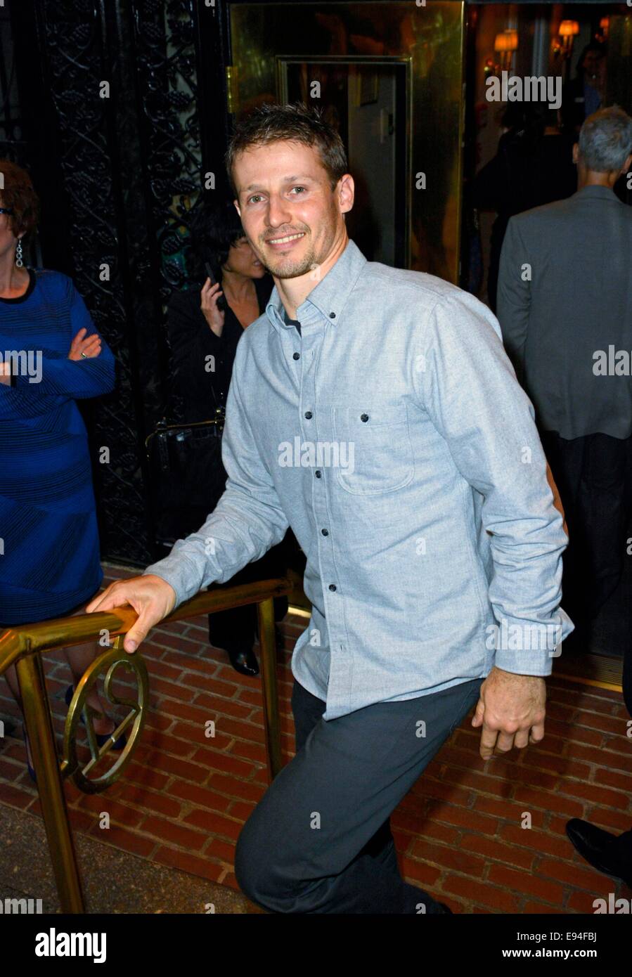 New York, NY, USA. 18th Oct, 2014. Will Estes in attendance for BLUE ...