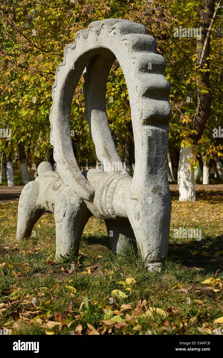 Statue of a goat hi-res stock photography and images - Alamy