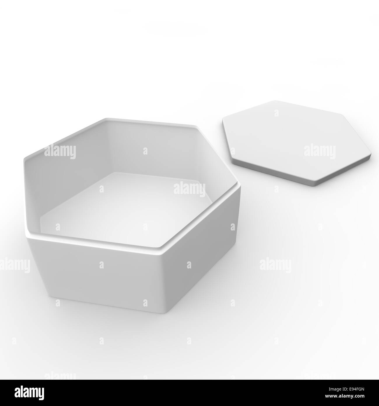 White empty box for cookies, candy, shoes and other items Stock Photo ...