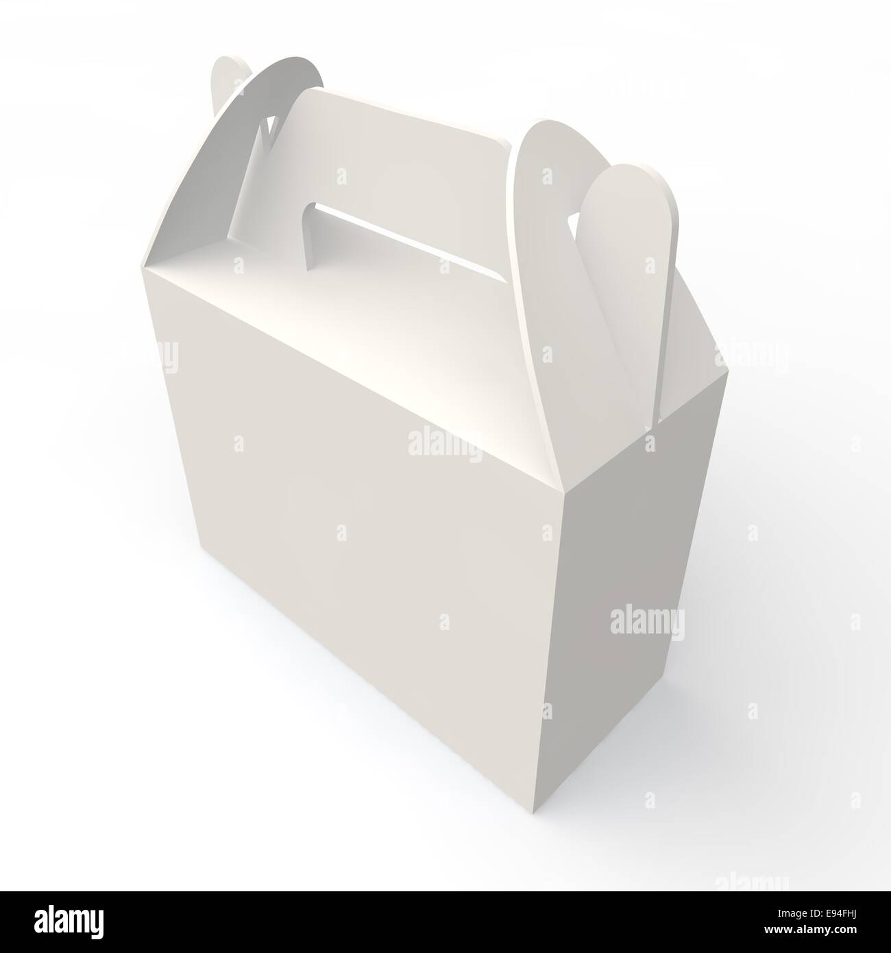 White empty box for gifts and other holiday products Stock Photo - Alamy