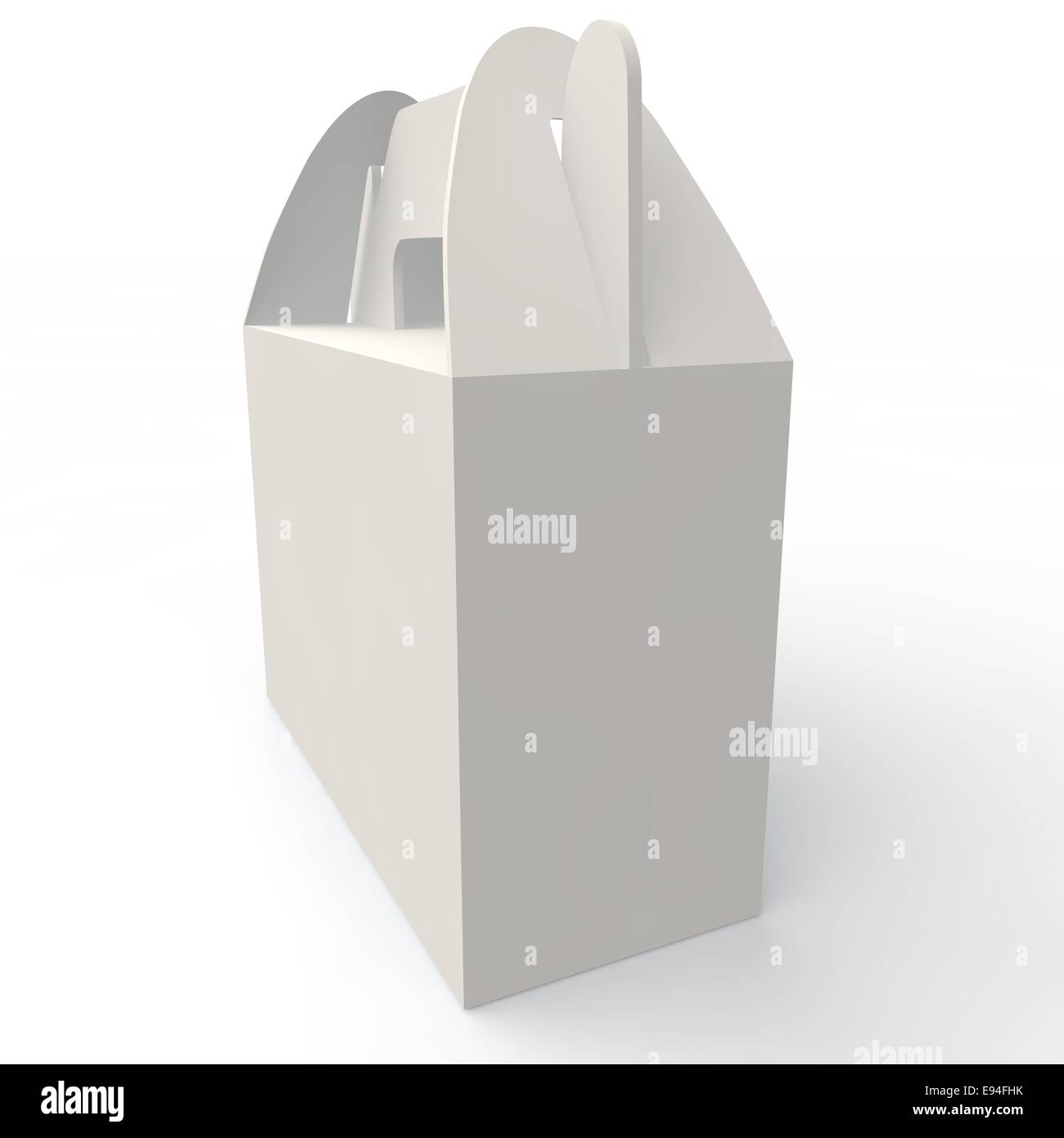 White empty box for gifts and other holiday products Stock Photo - Alamy