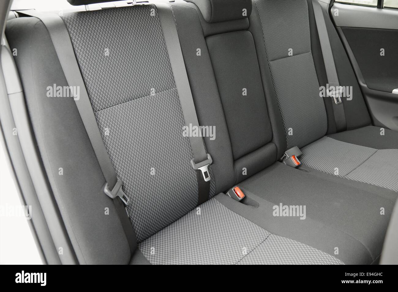 Empty back seat of car hi-res stock photography and images - Alamy