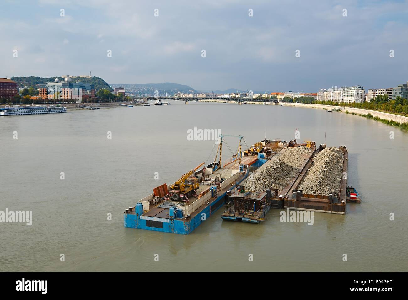 Old rusty barge hi-res stock photography and images - Alamy