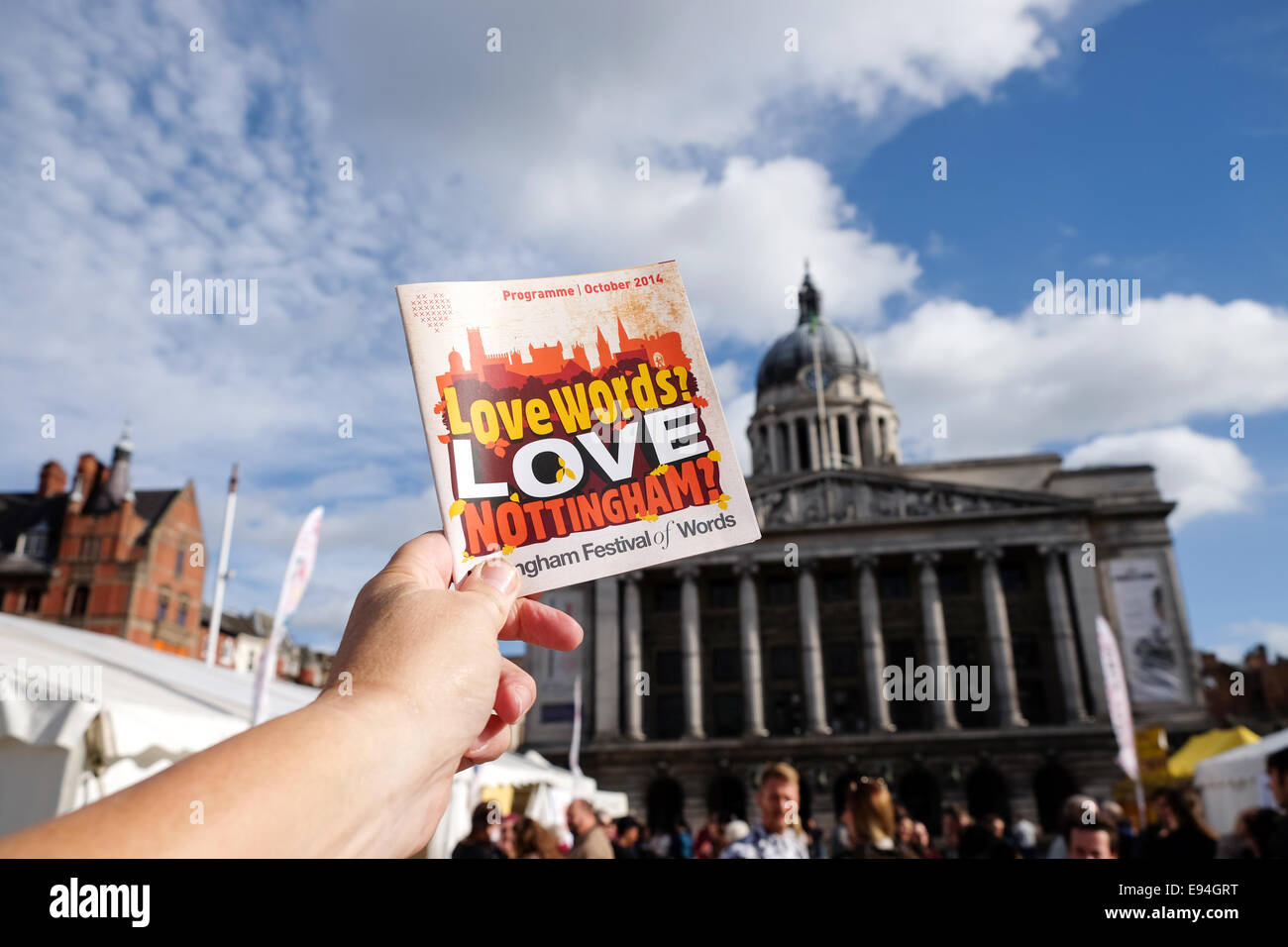 Nottingham festival of words hi-res stock photography and images - Alamy