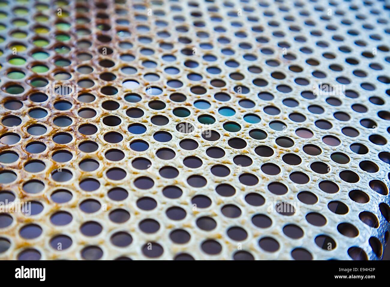 Hole Mesh Pattern Stock Photo - Alamy