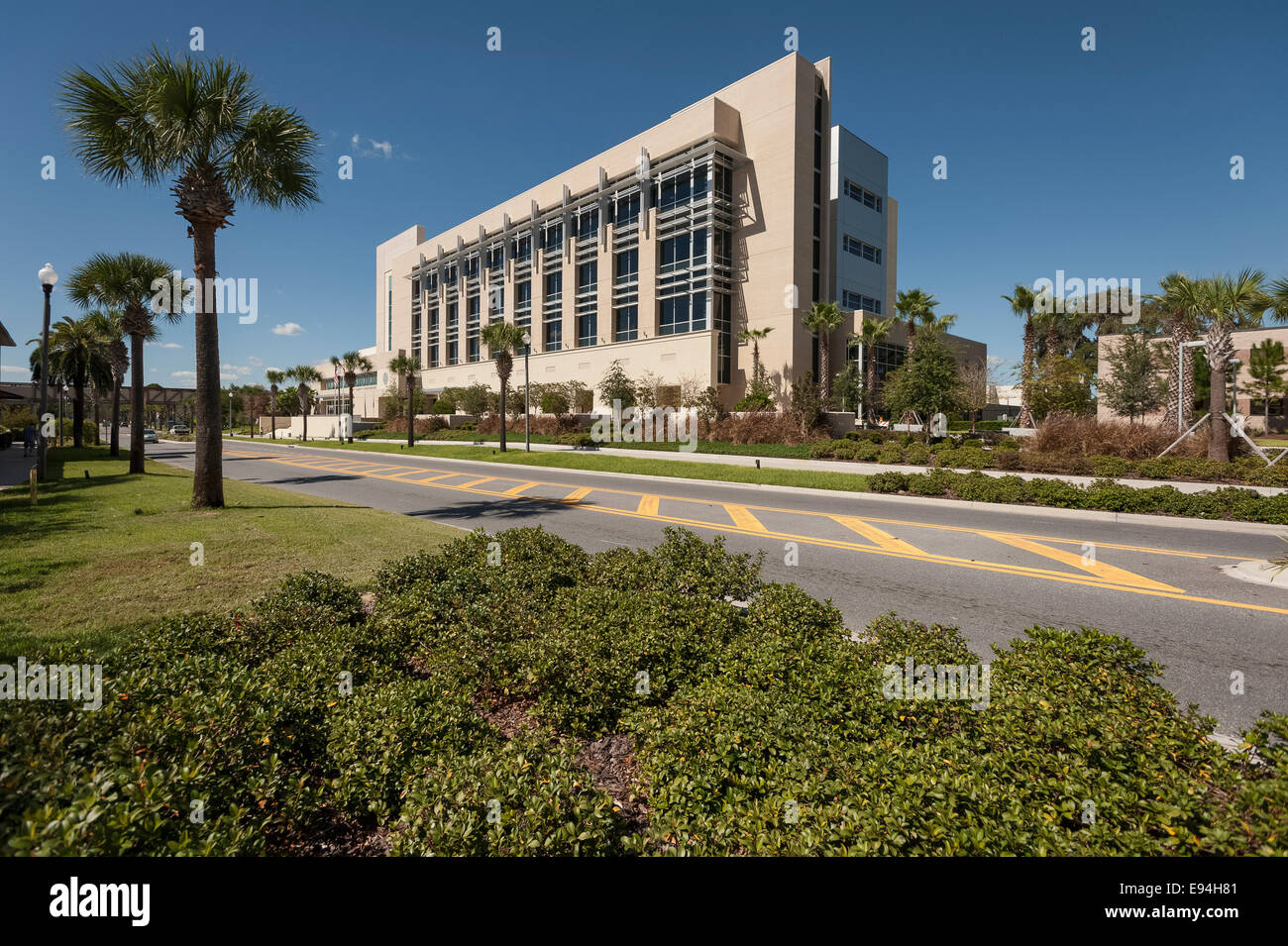 Lake County Courthouse located in Tavares, Florida United States Stock ...