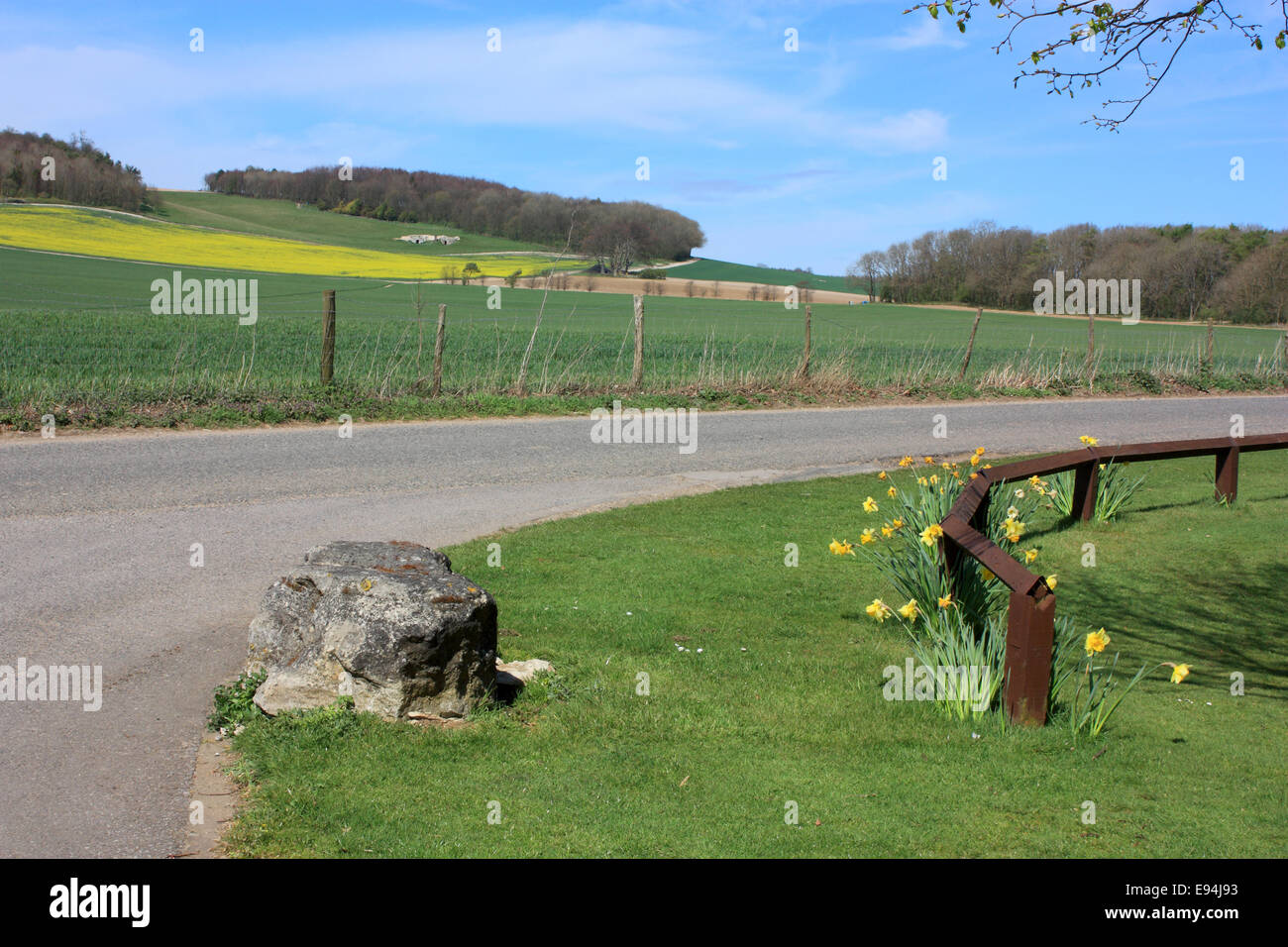 The beautiful countryside near Ashford in Kent Stock Photo - Alamy