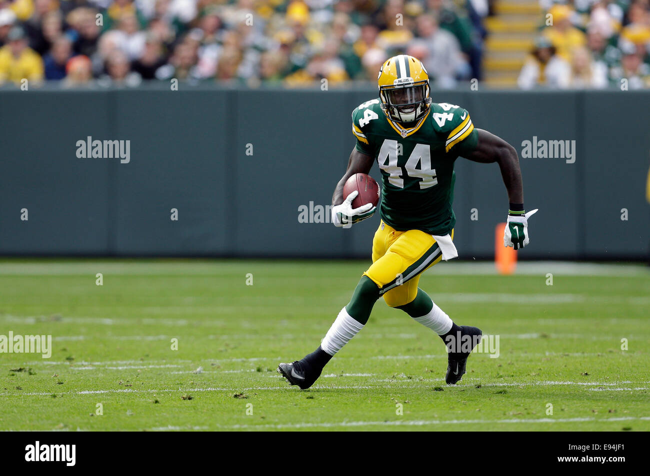Green Bay, Wisconsin, USA. 19th Oct, 2014. Green Bay Packers running ...