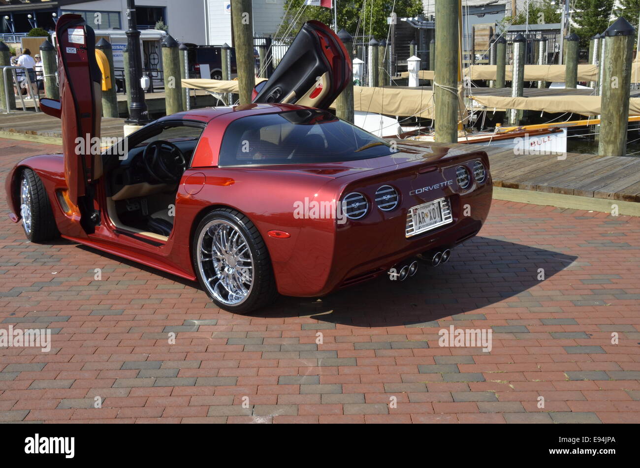 Late model Chevrolet Corvette Stock Photo - Alamy
