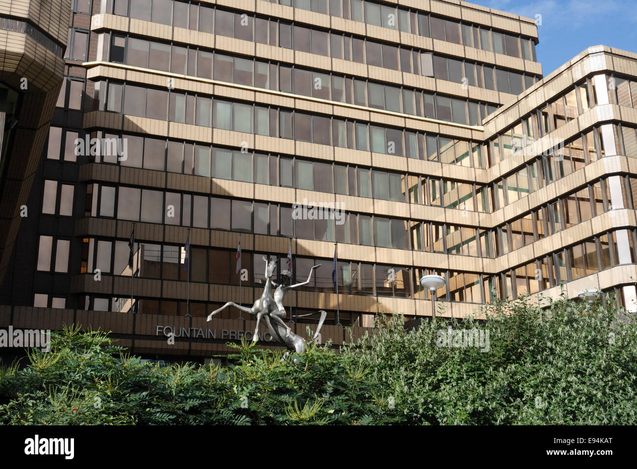 Fountain Precinct Office Building in Barkers Pool Sheffield City centre ...