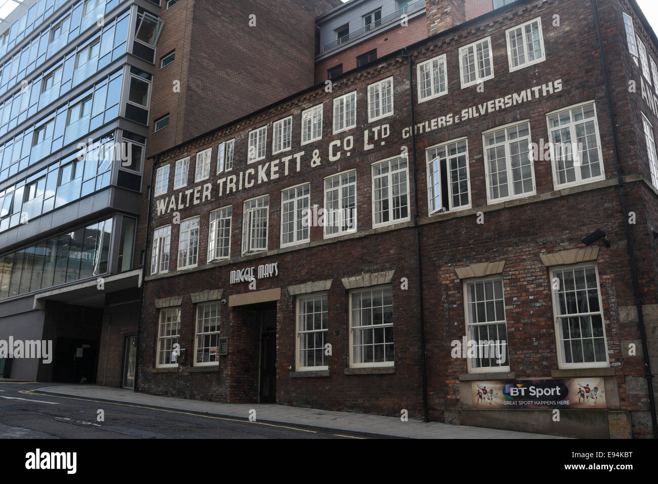 Walter Trickett Anglo Works cutlers and silversmiths Inner City factory ...