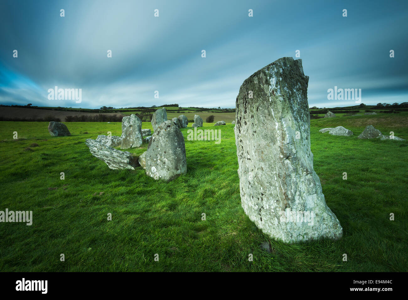 Ballynoe Stone Circle, County Down, Northern Ireland Stock Photo - Alamy