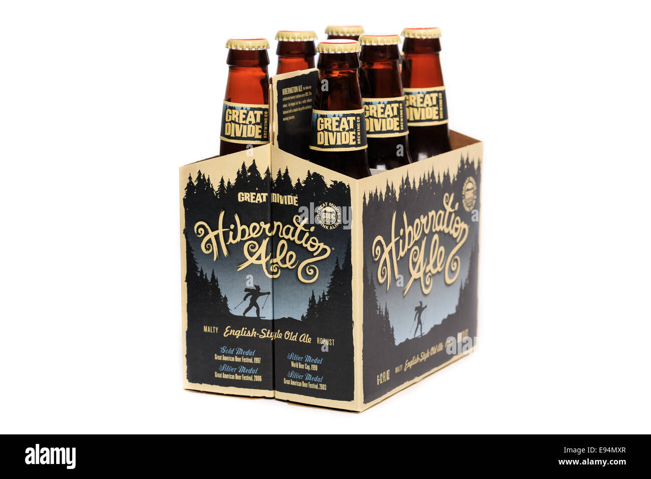 Great Divide English-Style Hibernation Ale Stock Photo - Alamy